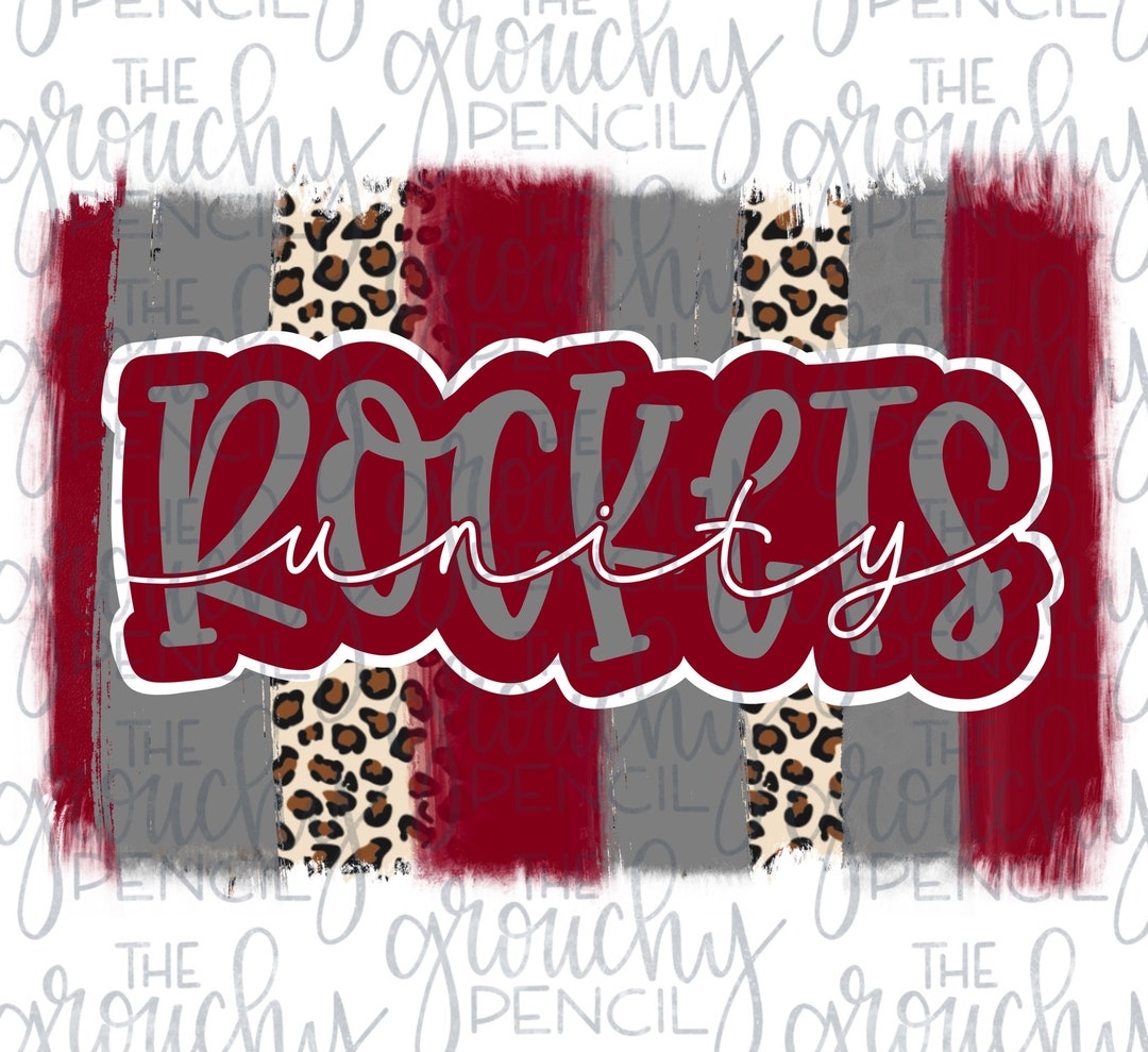 Unity Rockets Baseball Softball Basketball Football Team Name Graphic ...
