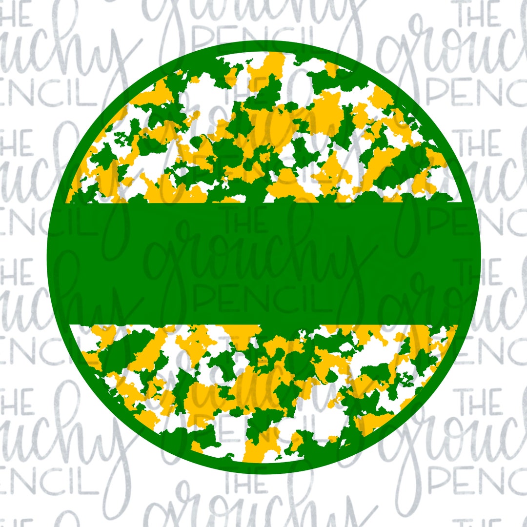 Green and Yellow Camo Background PNG File for Sublimation, Digital ...