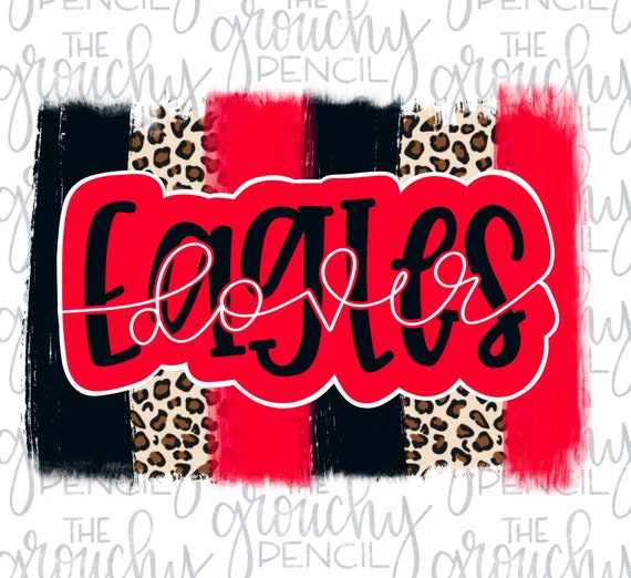 Dover Eagles Baseball Softball Basketball Fußball Team Name - Etsy.de