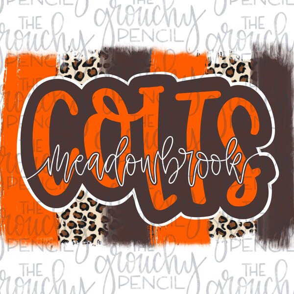 Meadowbrook Colts Svg - Etsy