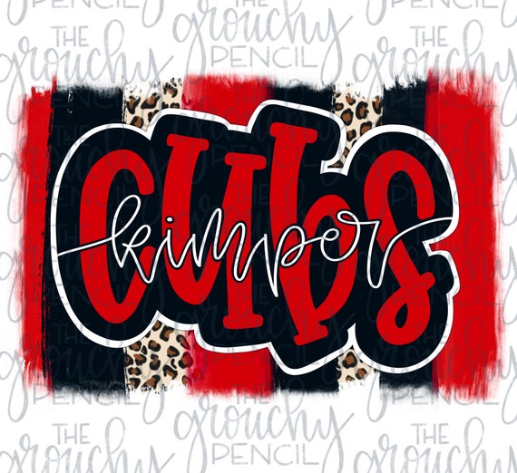 Home & Living Prints Wall Hangings For the Love of the Kimper Cubs ...