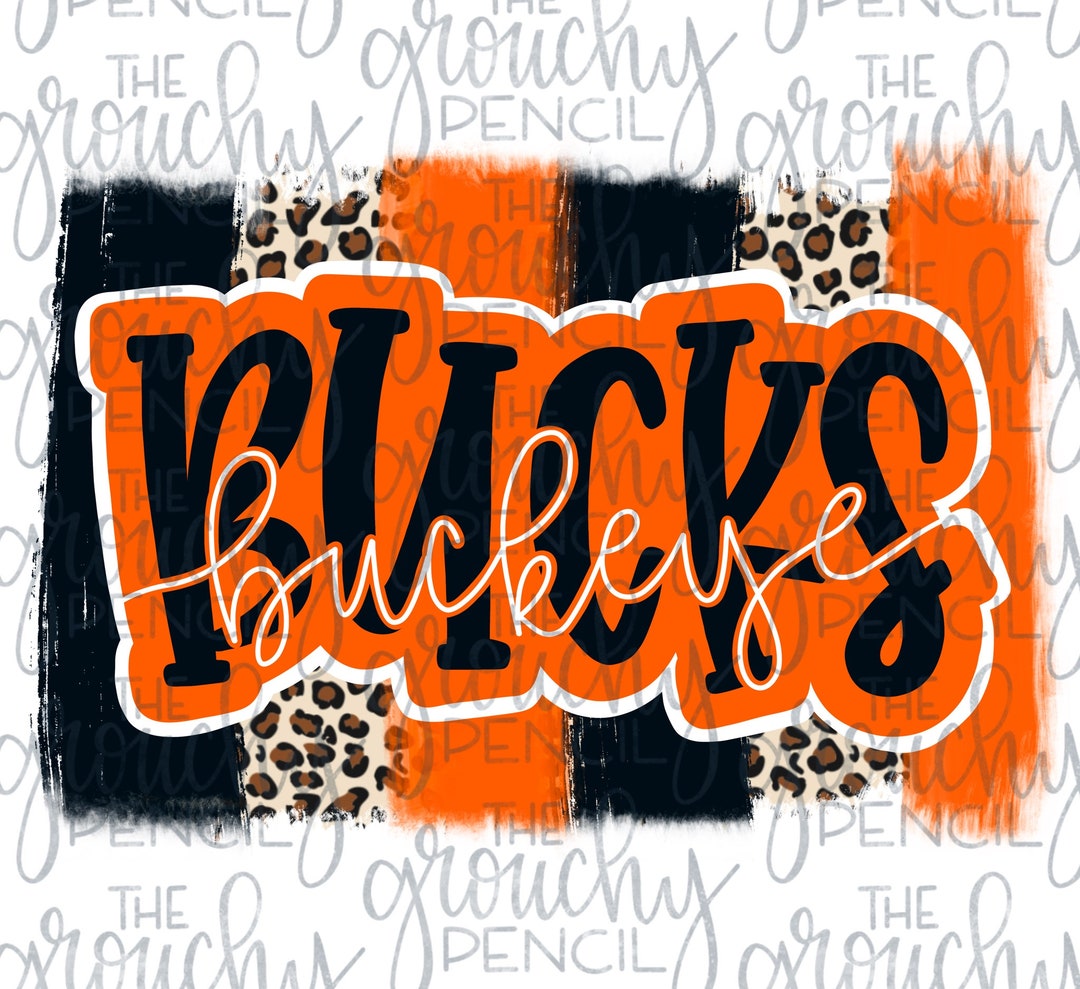 Buckeye Bucks Baseball Softball Basketball Football Team Name Graphic ...