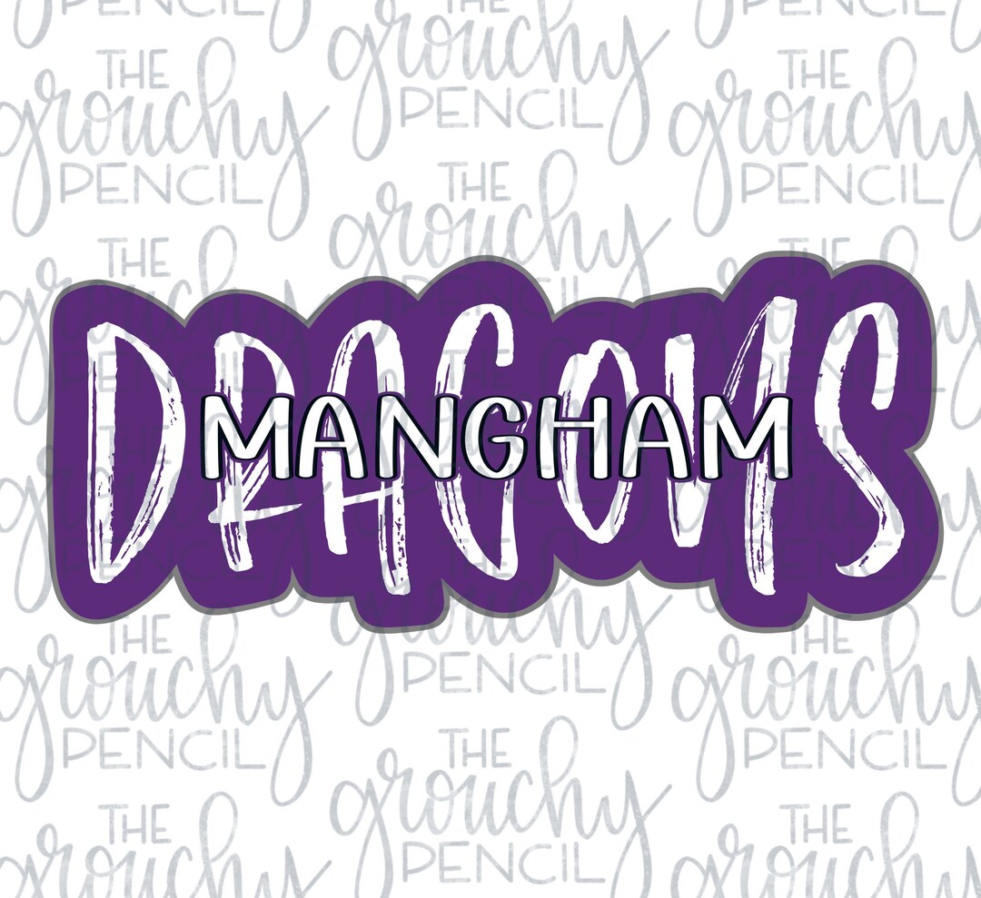 Mangham Dragons Baseball Softball Basketball Football Team - Etsy