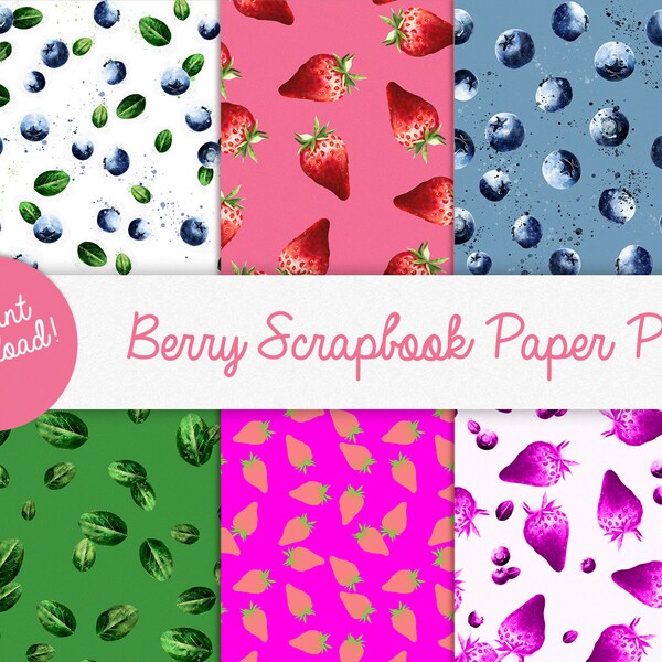 Blueberries Art - Etsy