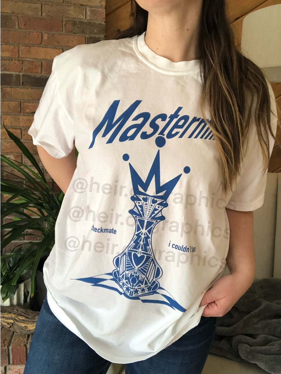 Taylor Swift Mastermind Oversized T-shirt Midnights Album Short Sleeved Top Swiftie Merch Eras ...