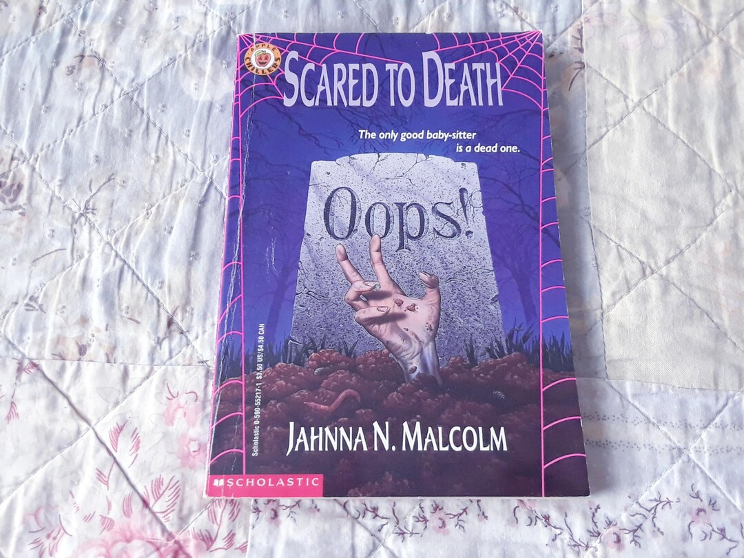 1992 Scared to Death / Jahnna N. Malcolm Book / 90s Horror Book for ...
