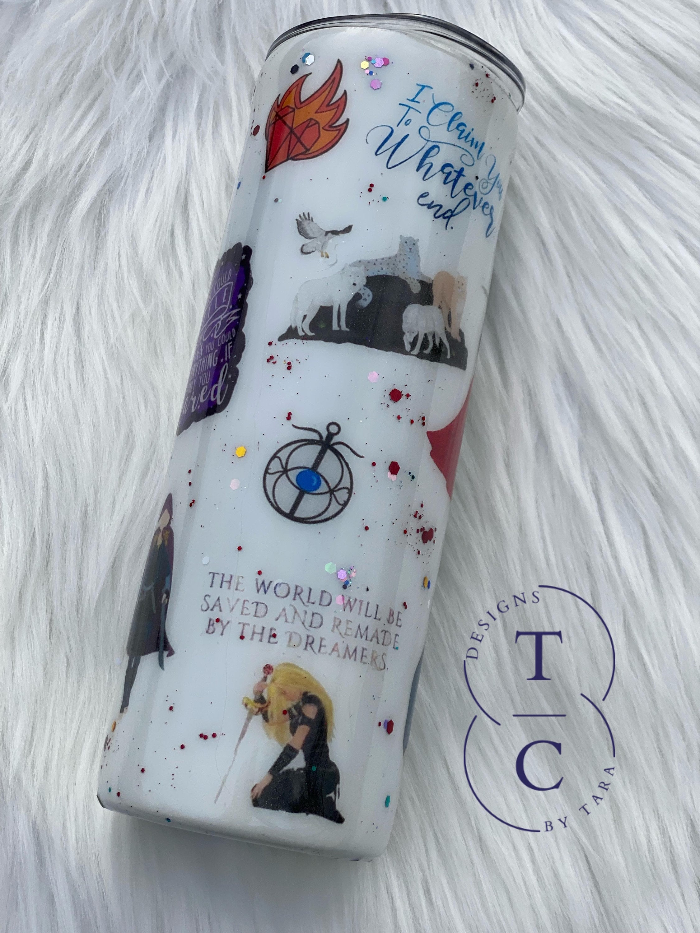 Throne of Glass Tumbler Tog Series Custom Tumbler - Etsy