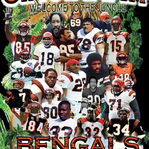 Cincinnati Bengals Legends Png - Etsy