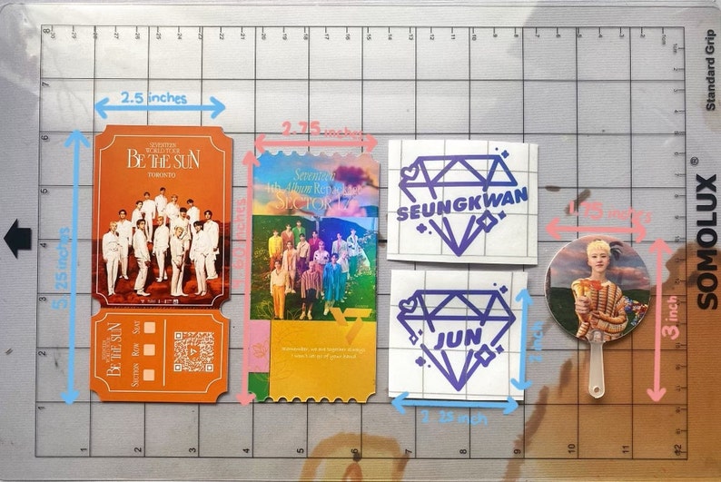 Unofficial Fan Made Seventeen Be the Sun Concert Pack SVT - Etsy