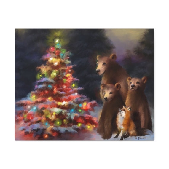 Christmas in the Forest - Etsy