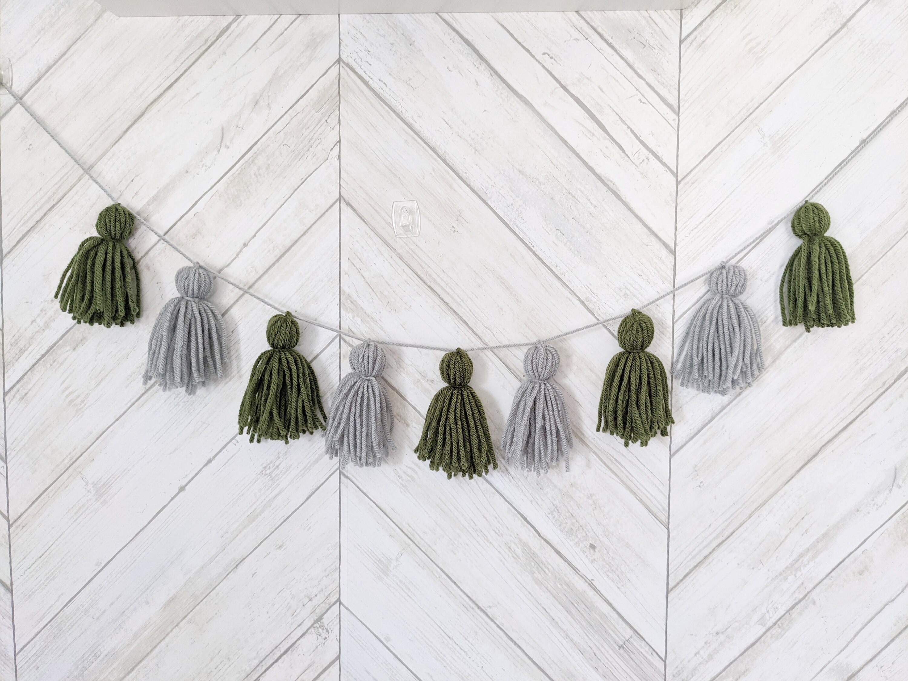 Scarlet and Gold Tassel Garland Boho Garland Boho Tassel - Etsy