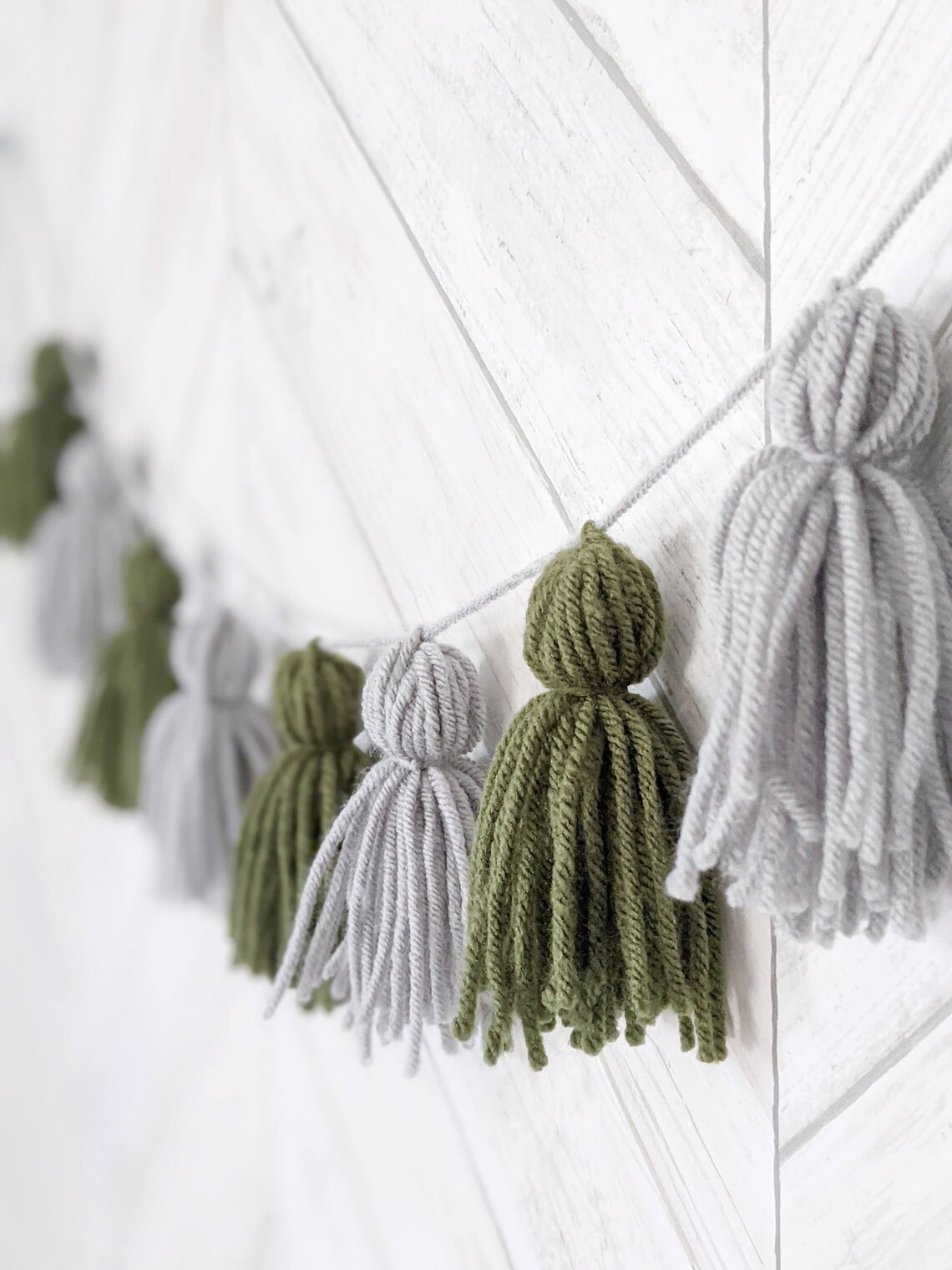 Scarlet and Gold Tassel Garland Boho Garland Boho Tassel - Etsy