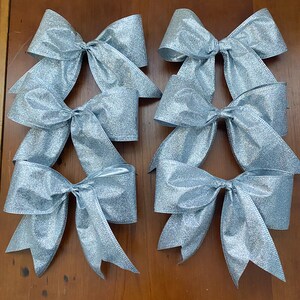 Christmas Tree Bow, Mini Tree Bow, Set of Six Bows, Christmas Bow Decor ...