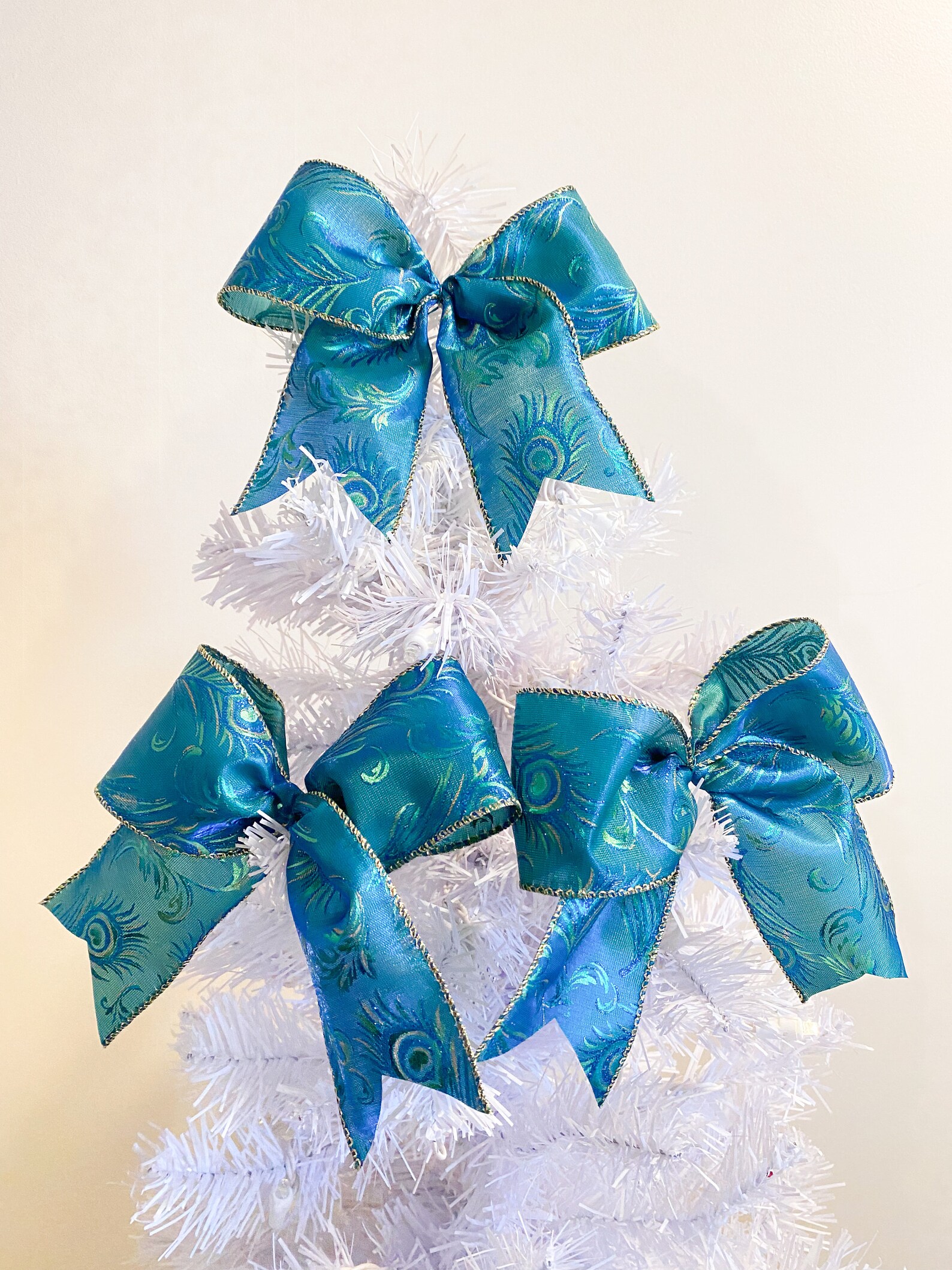 Tree Bow Christmas Tree Bow Christmas Tree Decor Christmas - Etsy