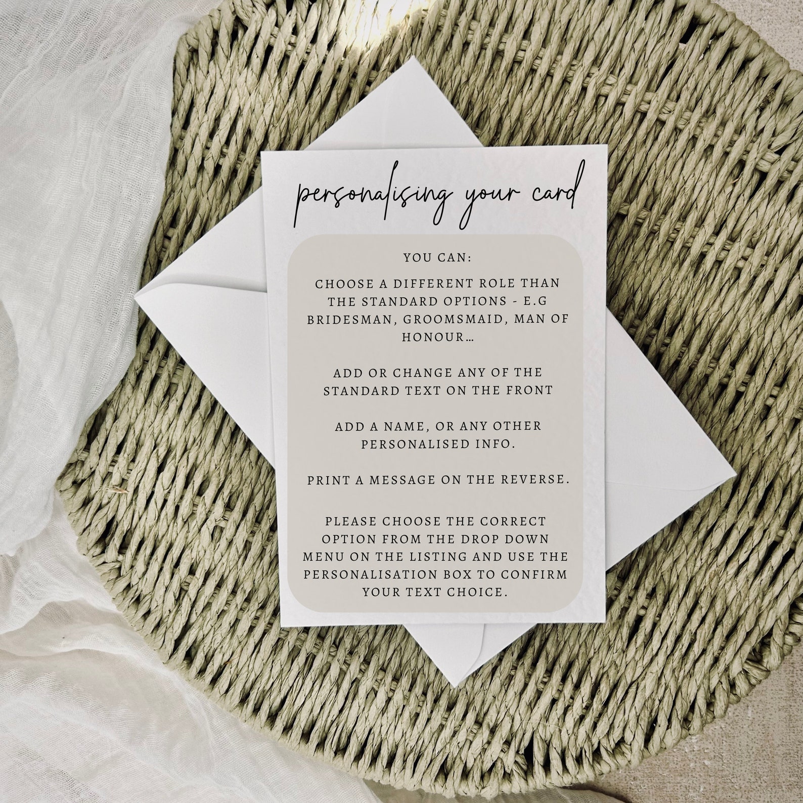 Walk Me Down the Aisle Proposal Card Personalised Postcard, Mother of ...