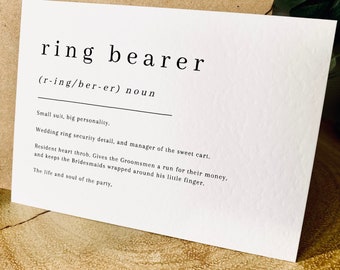 Be My Ring Bearer | Etsy