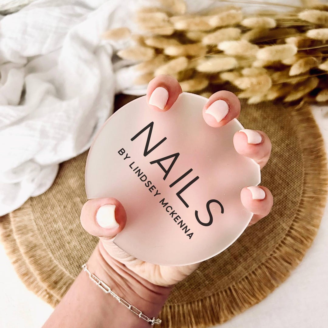 Customised Acrylic Nail Art Photography Prop | Nail Technician, False ...