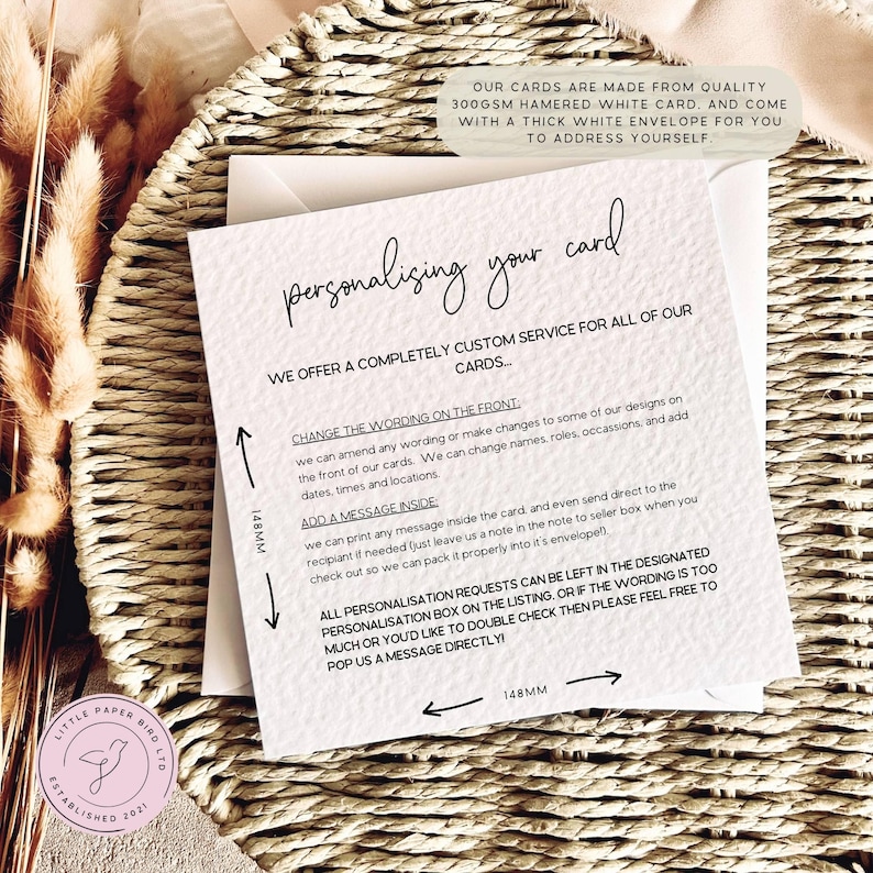 Godmother Definition Greeting Card | Personalised Card for Godparent ...