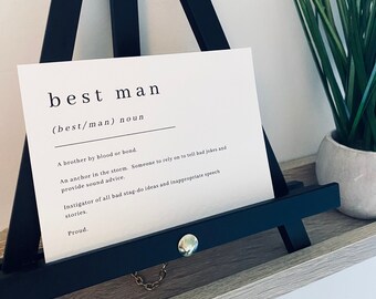 Will You Be My Best Man - Etsy UK