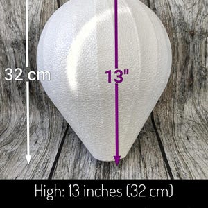 Hot Air Balloon Styrofoam Polystyrene Form DIY Home Craft - Etsy