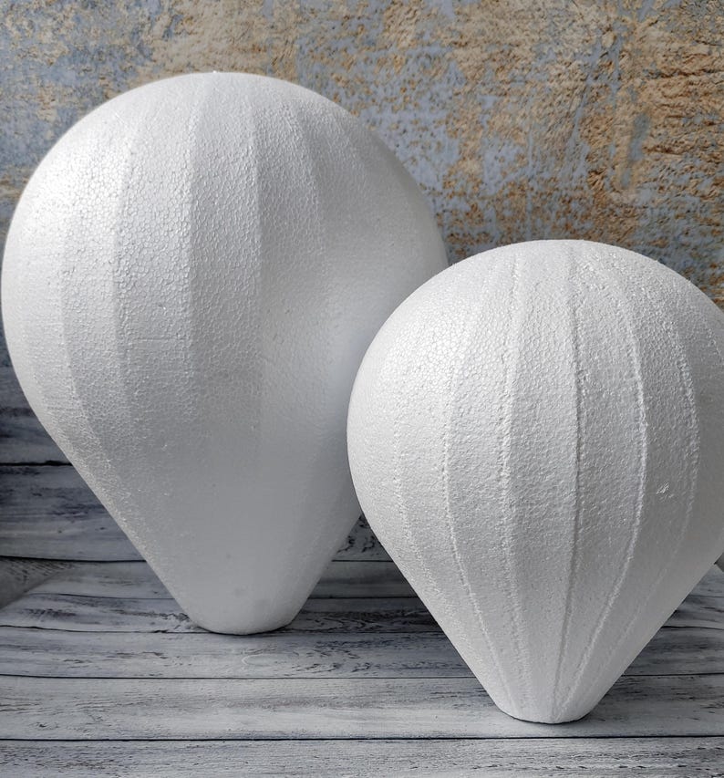 Hot Air Balloon Styrofoam Polystyrene Form DIY Home Craft - Etsy