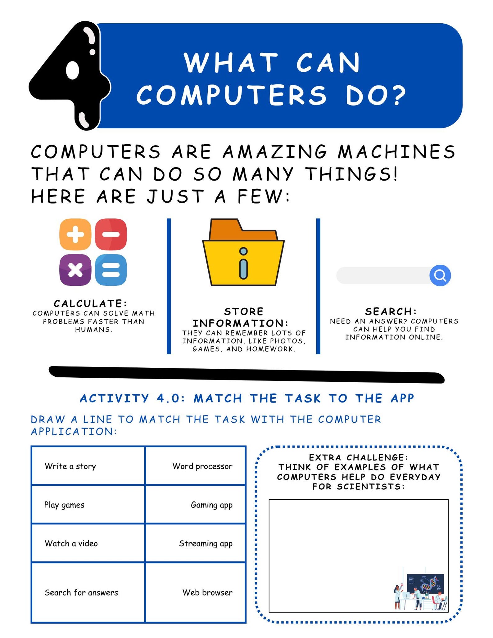 Intro to Computer Science Vol 1 Workbook for Kids | Printable Digital ...