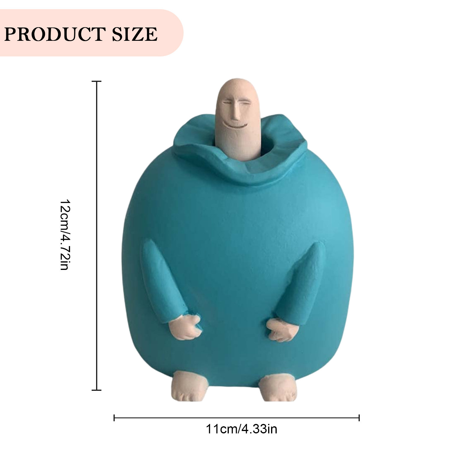 Middle Finger Decoration April Fool's Day Statue Desktop Ornaments ...