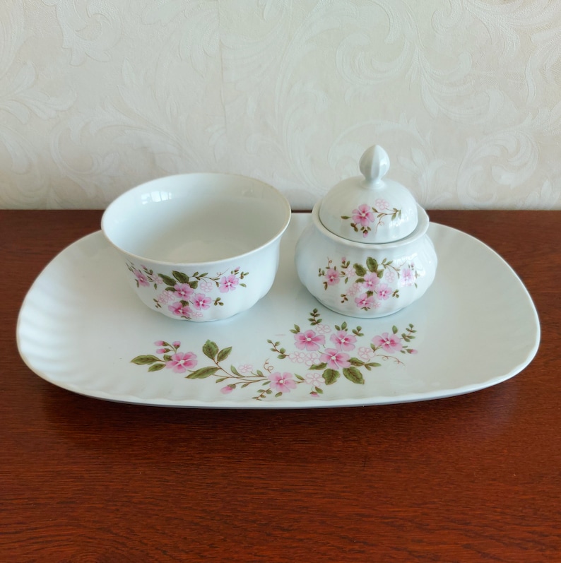 Großes Creme-Set von Retsch und Co Wunsiedel Bavaria Germany rosa ...