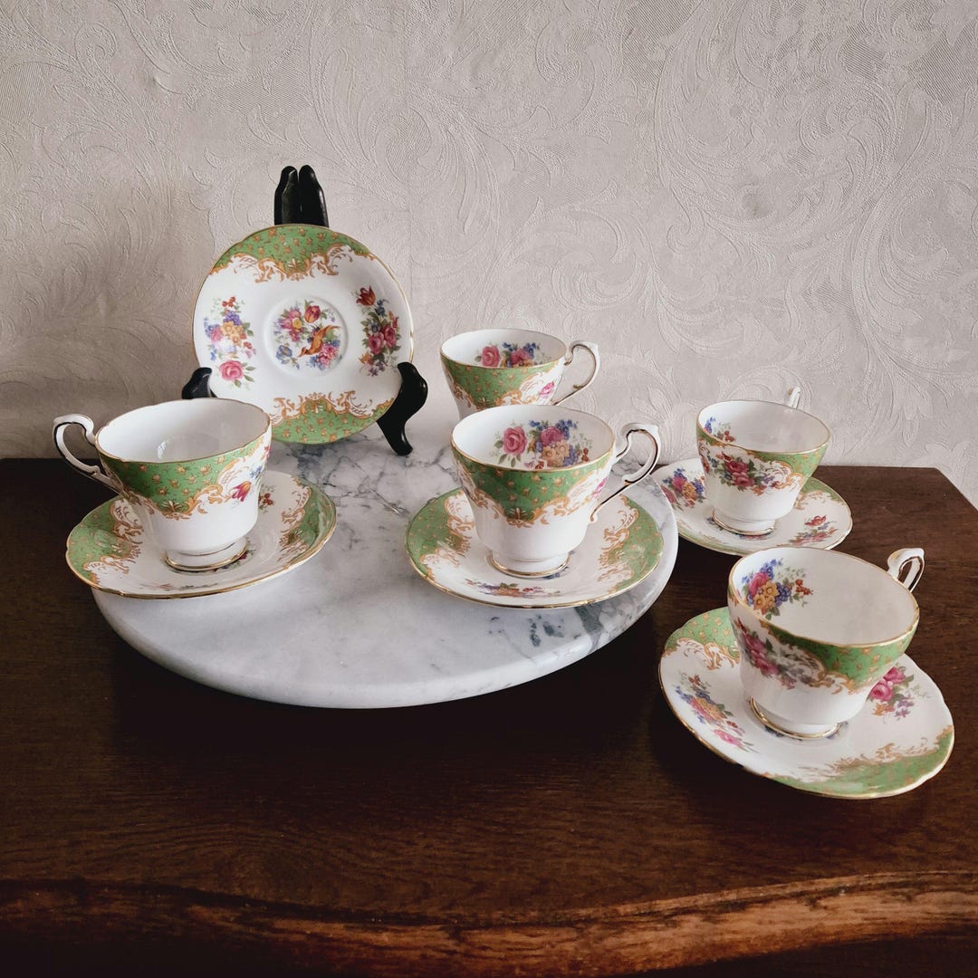 Paragon Fine Bone China Cup and Saucer Made in England, Rockingham ...