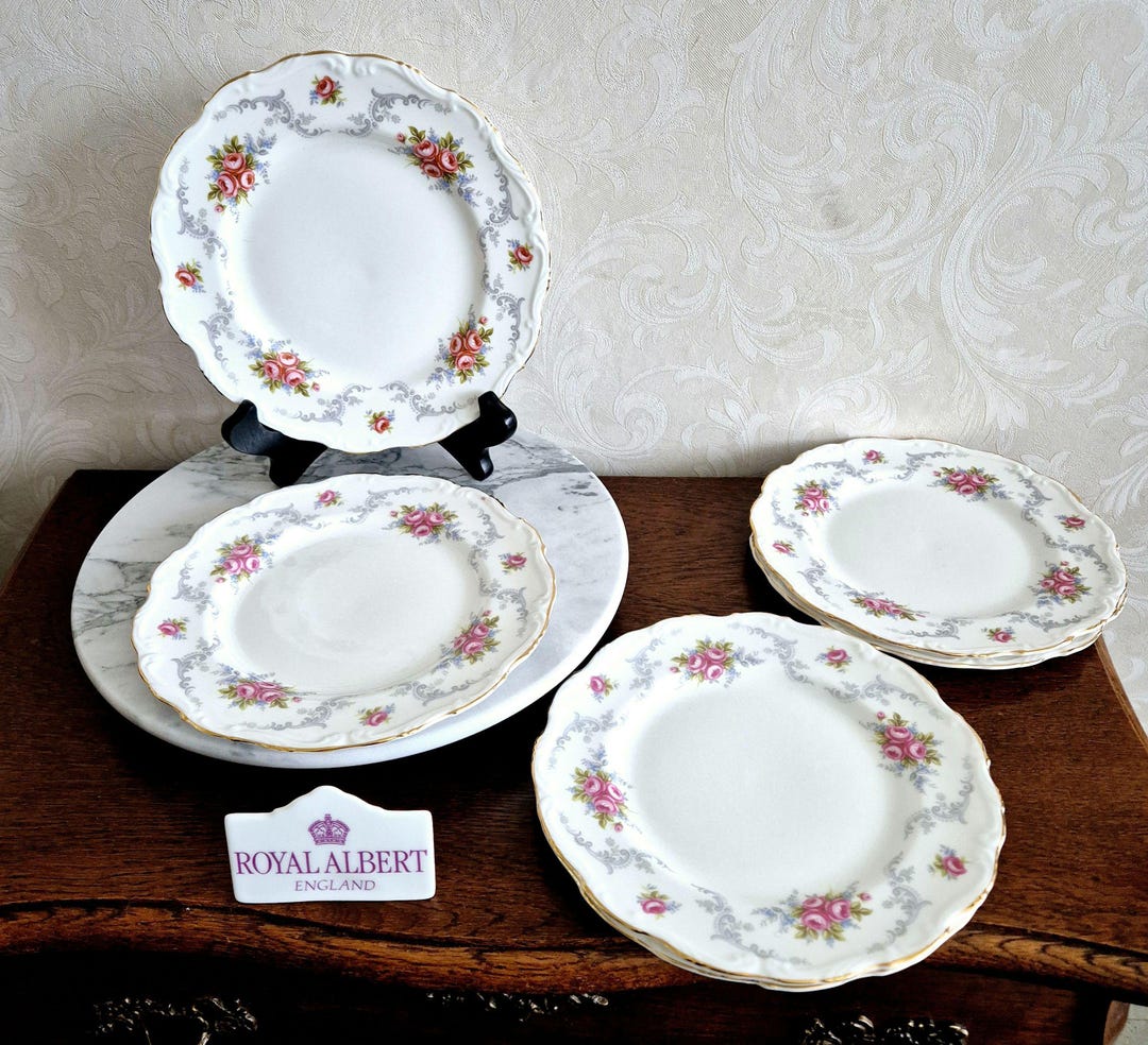 Breakfast Plate Ø 21 Cm From Royal Albert Bone China Tranquillity ...
