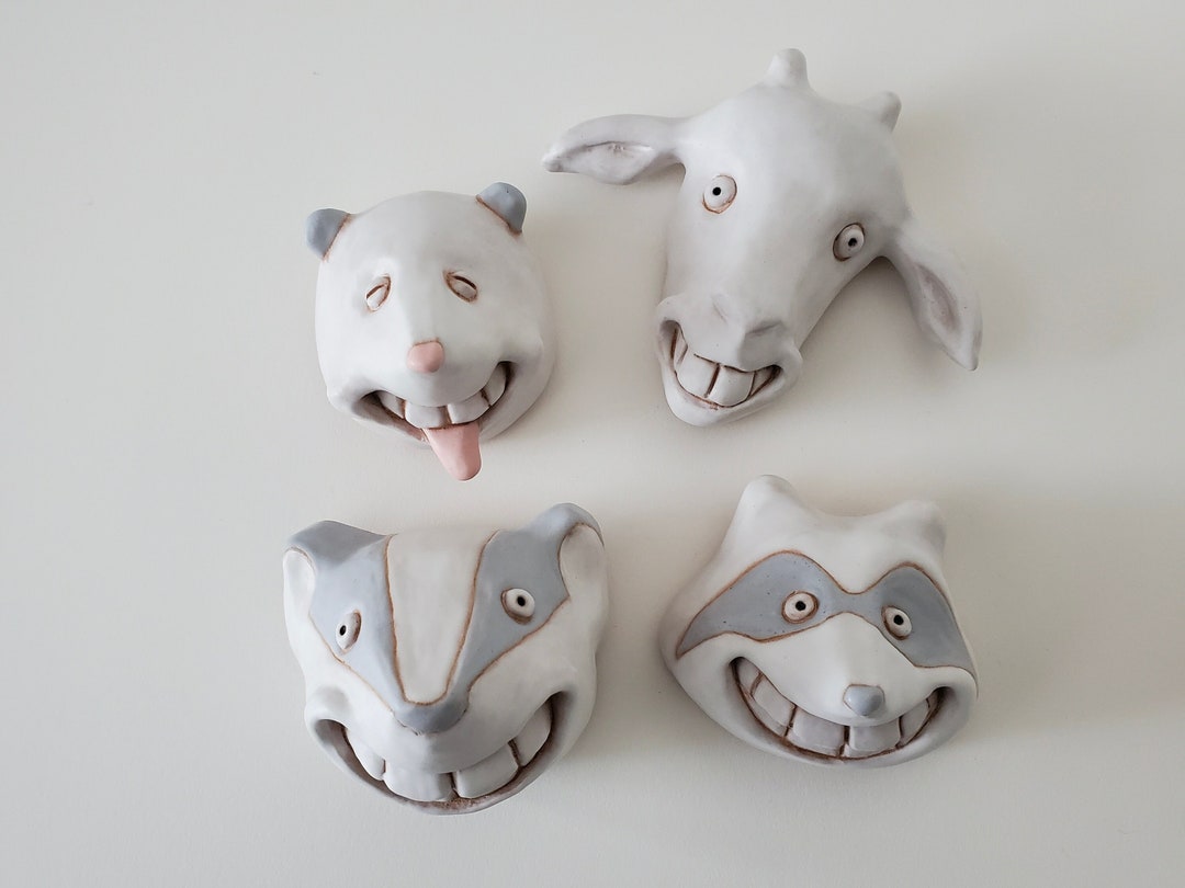 Smiley Critter Heads - Etsy