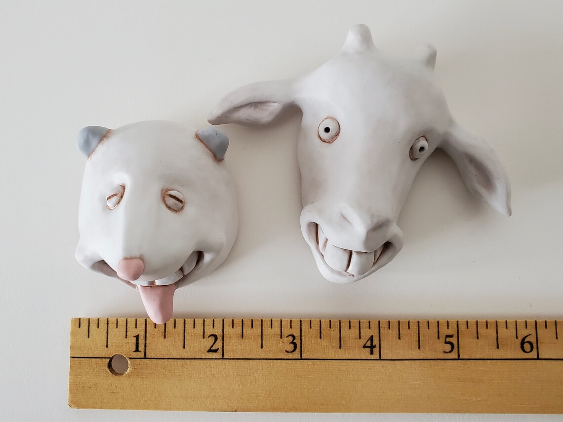 Smiley Critter Heads - Etsy