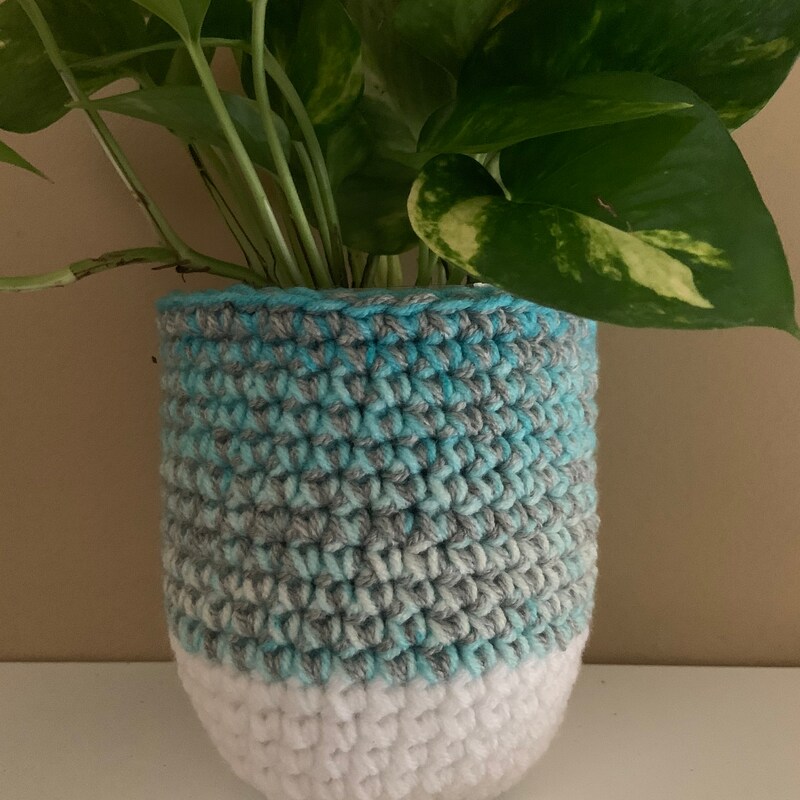 Crochet Planter - Etsy