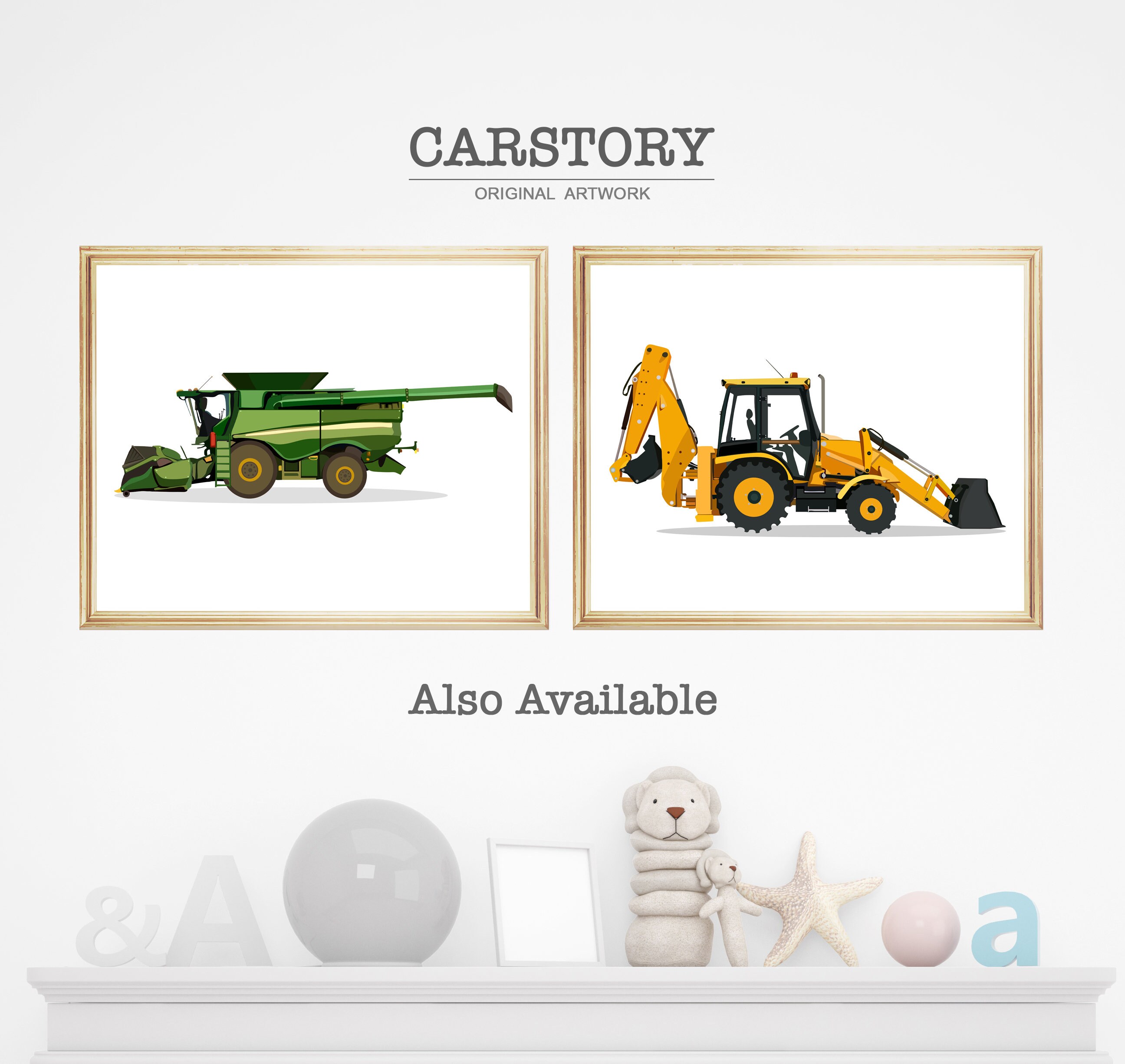 Tanker Print Tank Truck Wall Decor Truck Bedroom Decor, Big Boy Room ...