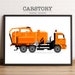 Tanker Print Tank Truck Wall Decor Truck Bedroom Decor, Big Boy Room ...