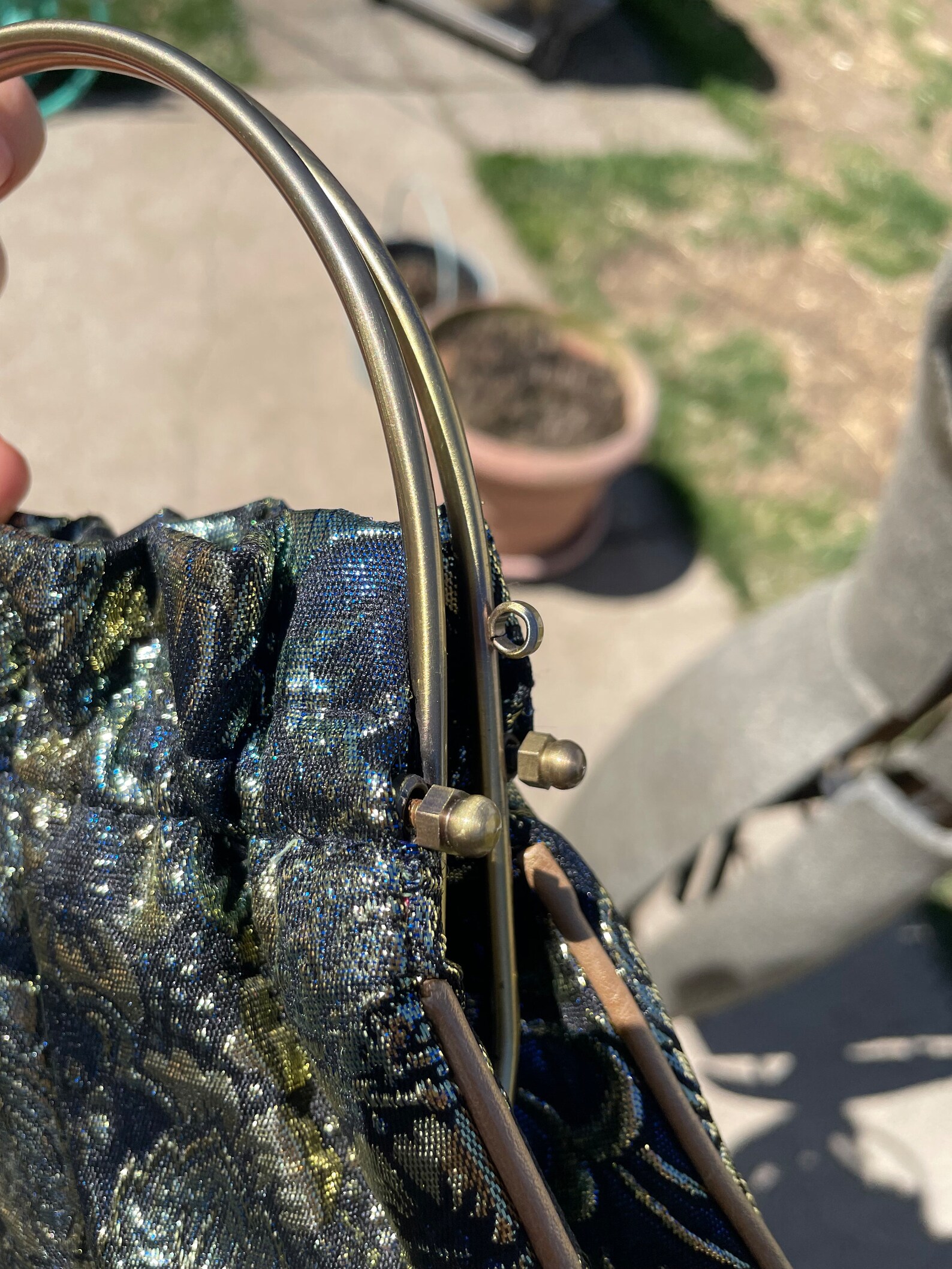 Vintage Snap Handle Purse - Etsy