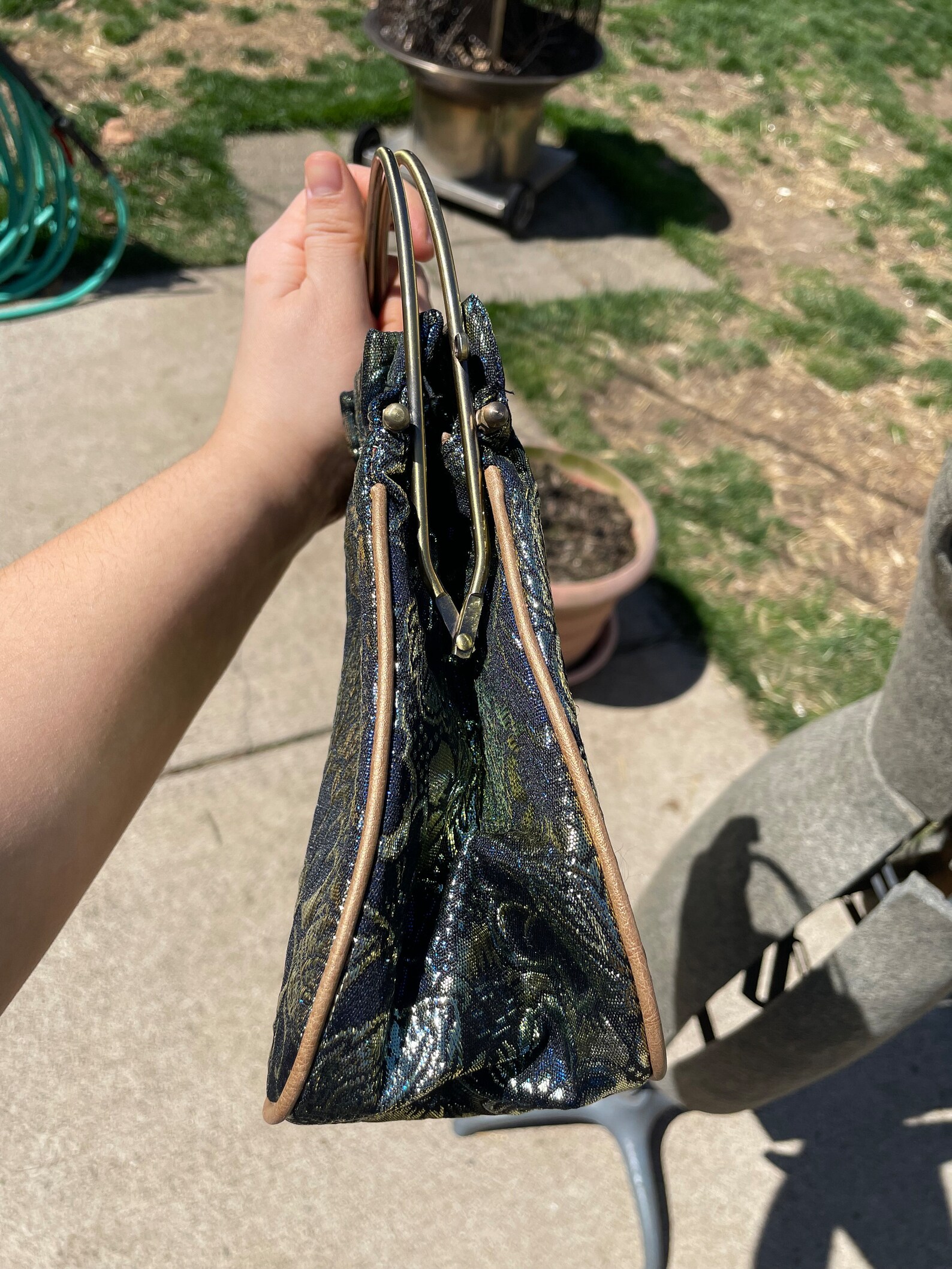 Vintage Snap Handle Purse - Etsy