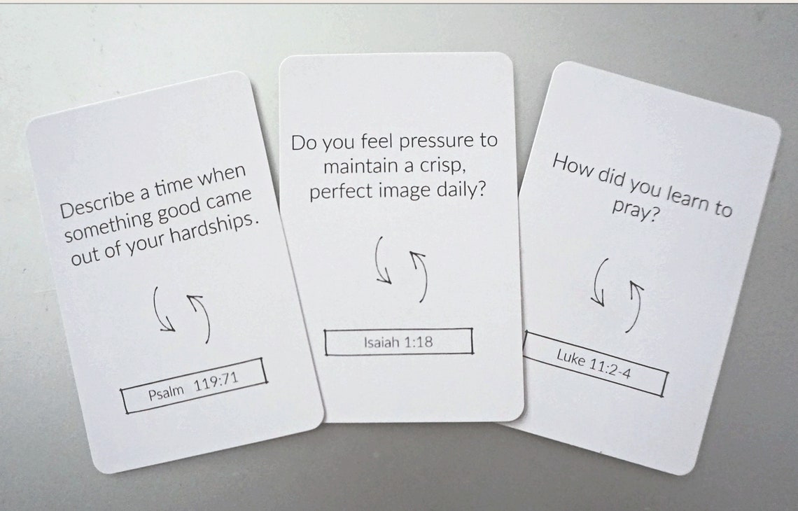 Christian Conversation Starter Cards | Small Religious Gifts | Great ...