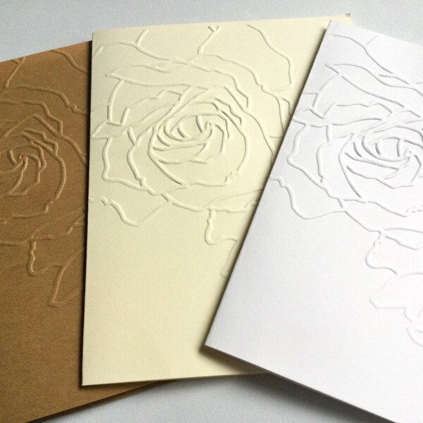 Embossed Roses - Etsy