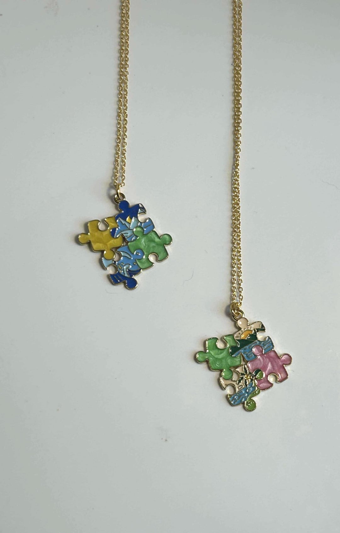 Autism Spectrum Pendant, Puzzle Piece Pendant, Autism Mom Pendant ...
