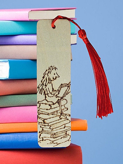 Personalised Matilda Inspired Hand Engraved Wooden Bookmark - Etsy