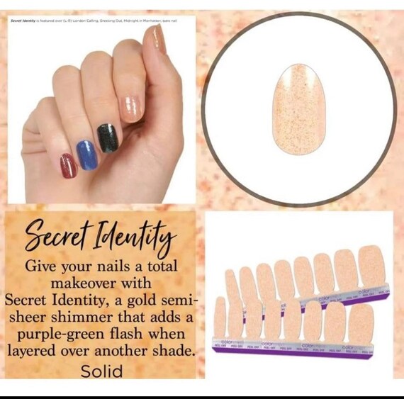 Color Street Secret Identity - Etsy