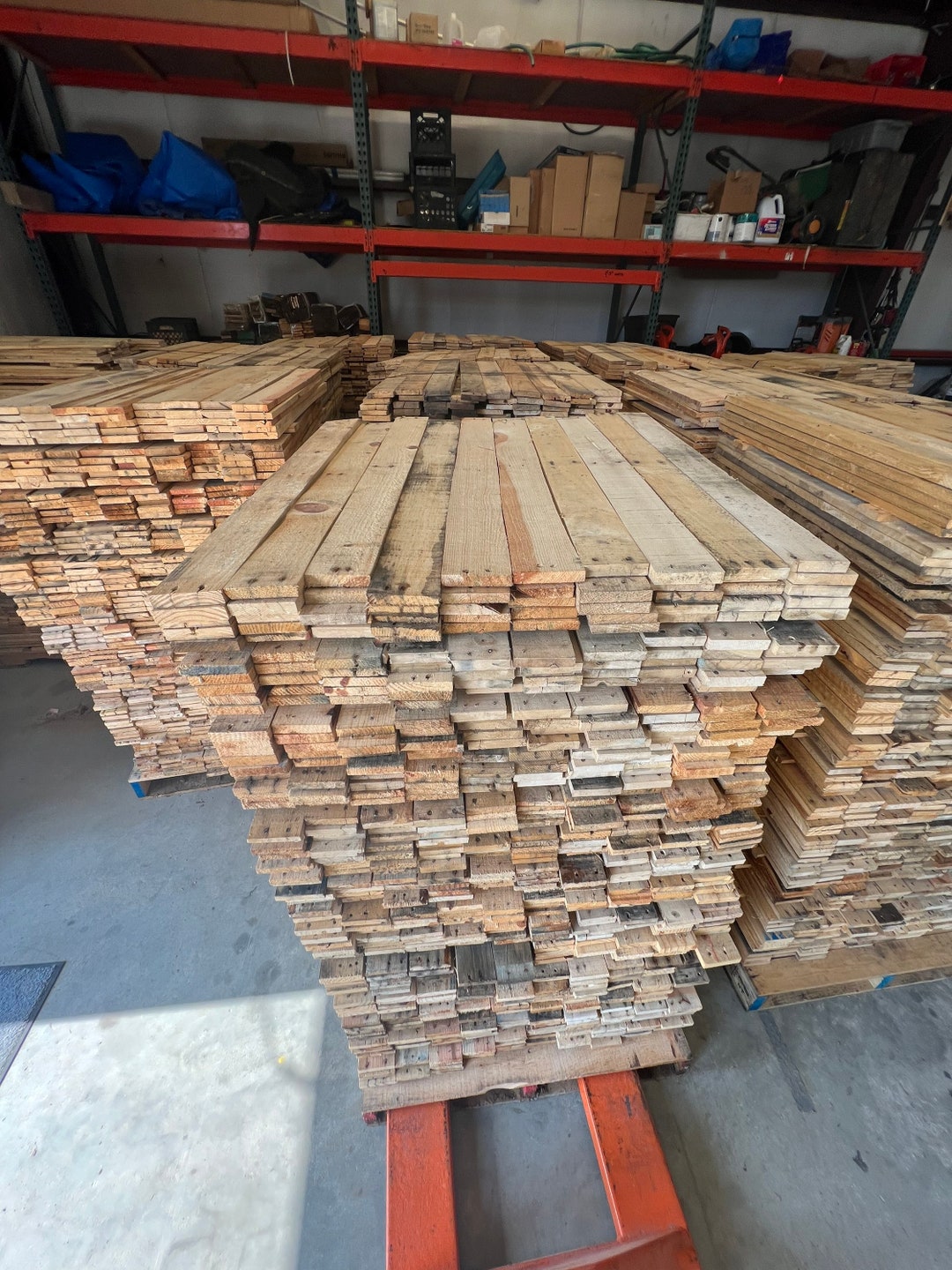 Bulk Reclaimed Rustic Pallet Boards 700 Boards 500 Sqft Farmhouse ...