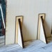 1/4 Triangle Back Stand 4 Sizes for Shelf Sitters 1/4, SVG File Digital ...