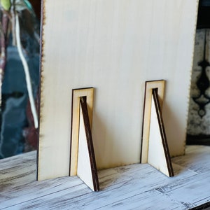 Triangle Back Stand SVG File: Laser Cut File for Glowforge (digital ...