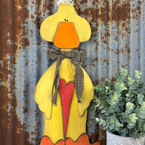 Standing Easter Duck SVG Digital Download for Glowforge or Laser Not a ...