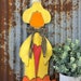 Standing Easter Duck SVG Digital Download for Glowforge or Laser Not a ...