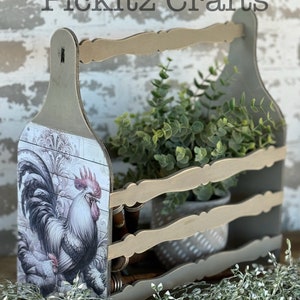 Farmhouse Spindle Tote SVG: Laser Cut Caddy Design (digital Download ...