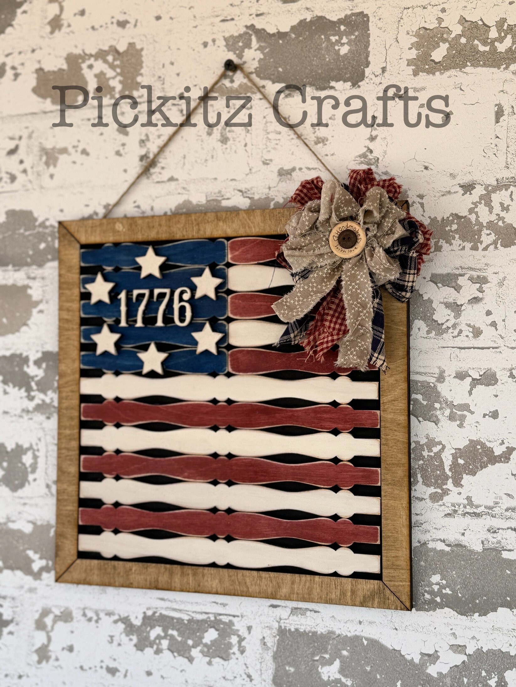 Patriotic Spindle Flag SVG Digital Download for Glowforge or Laser Not ...