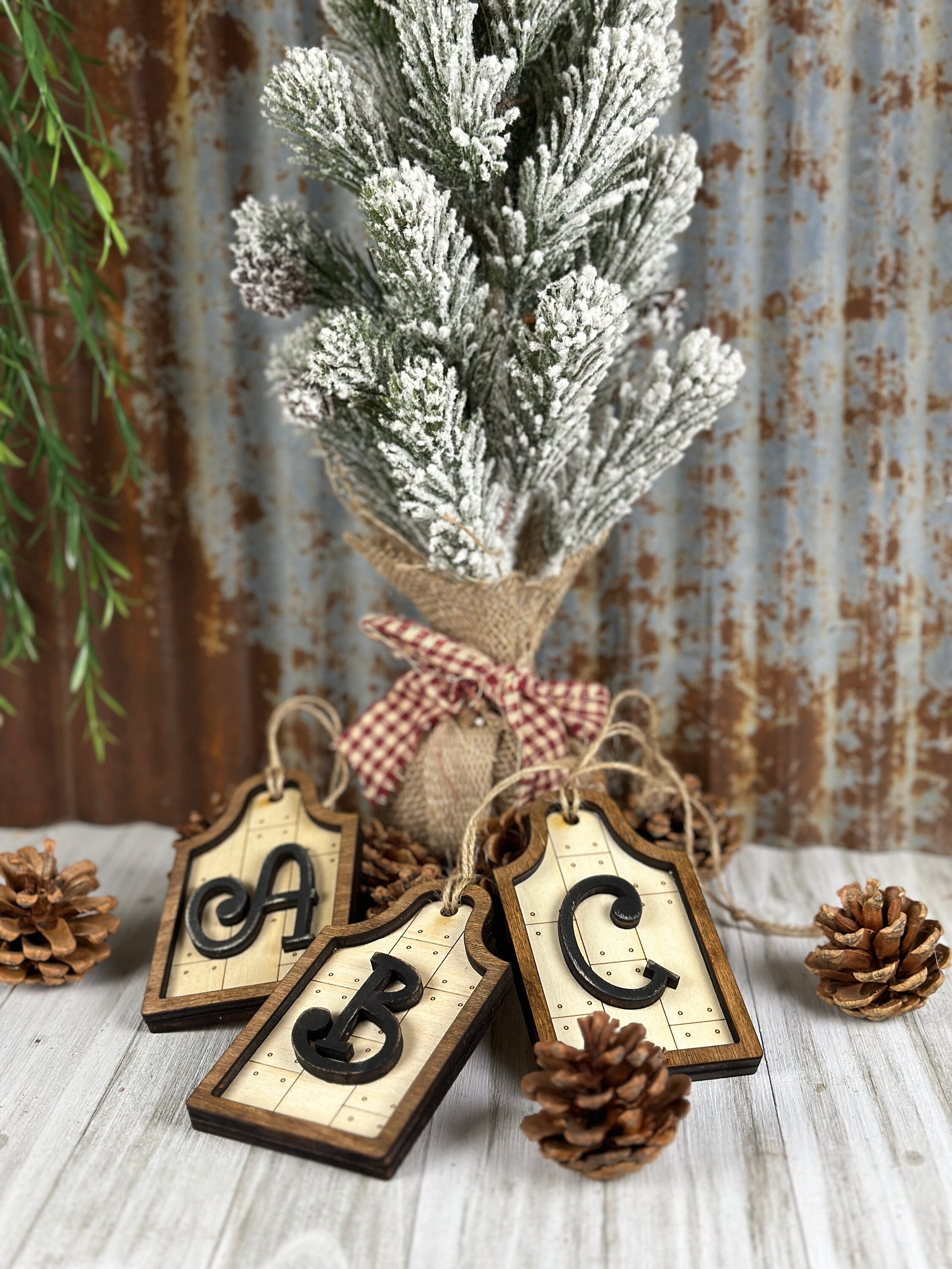 Pallet/shiplap Farmhouse Alphabet Ornament SVG Digital Download for ...